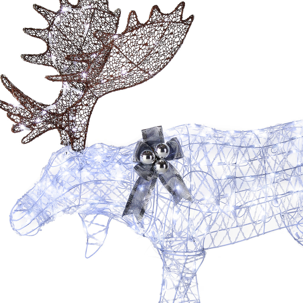50 in. Pre-lit Moose Decoration, Plug-In · National Tree Company