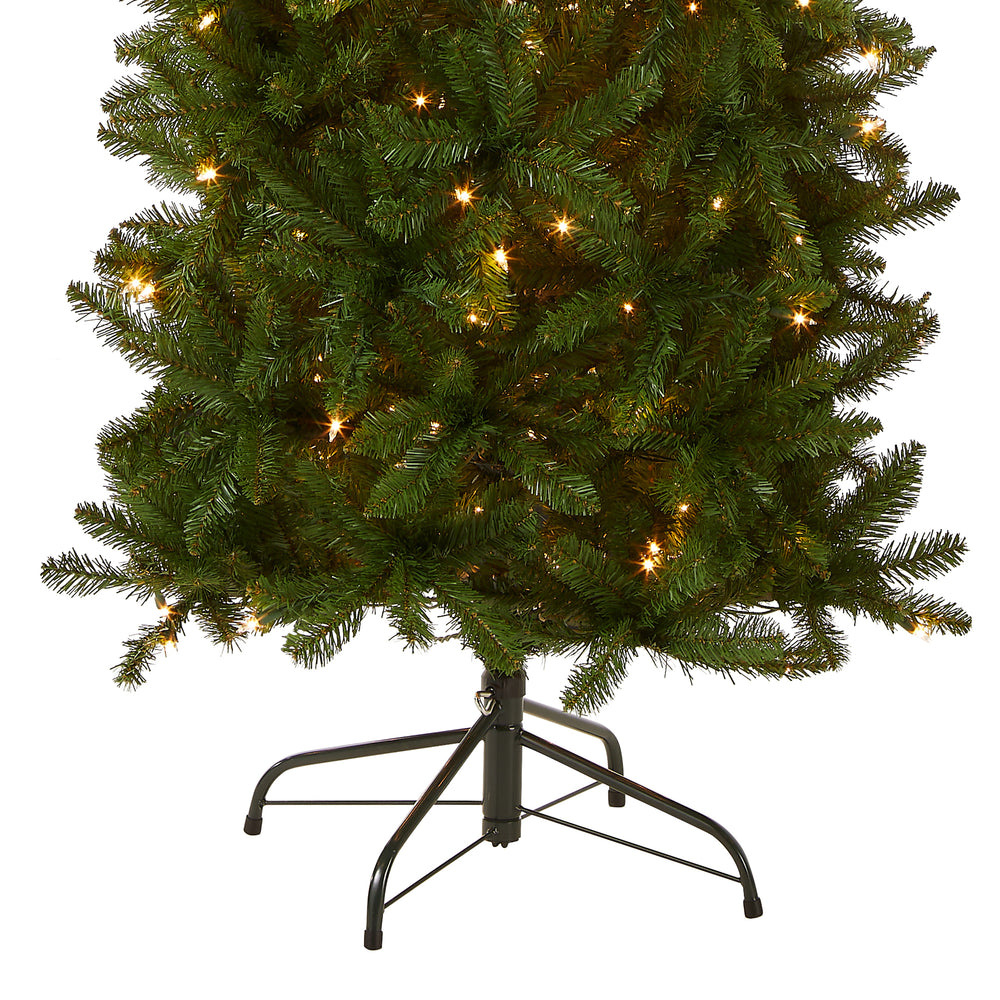 6 ft. Pre-Lit Kingswood Fir Pencil Tree with Clear Lights · National ...