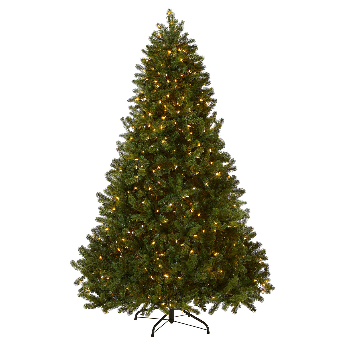 7.5 ft. Pre-Lit Downswept Douglas Fir Tree with 750 Dual Color LED Lig ...