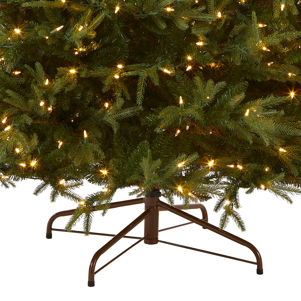 6.5 ft. Pre-Lit Fraser Grande Tree with Dual Color LED Lights, Plug-In ...